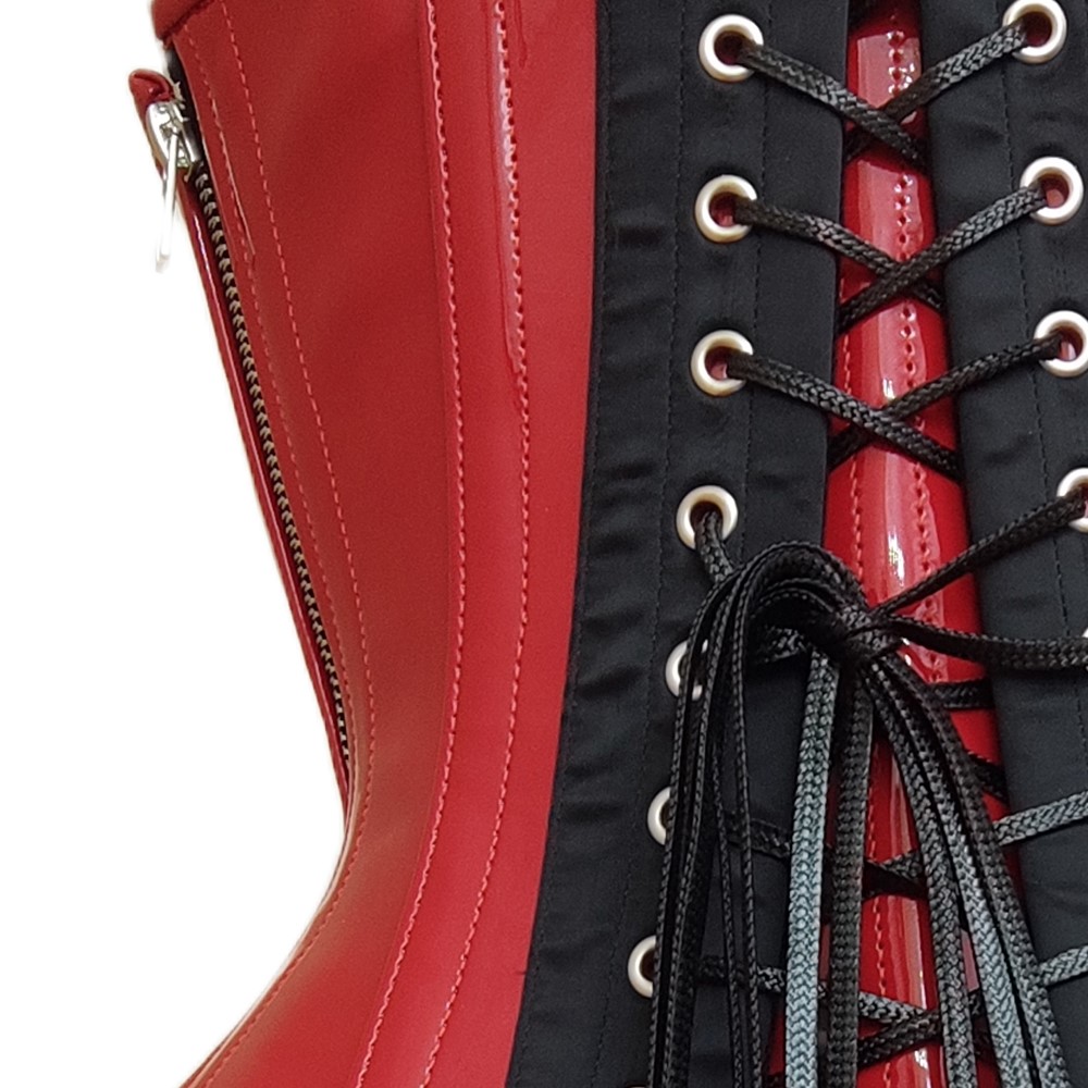 SaiSai Katrina PVC Red Corset